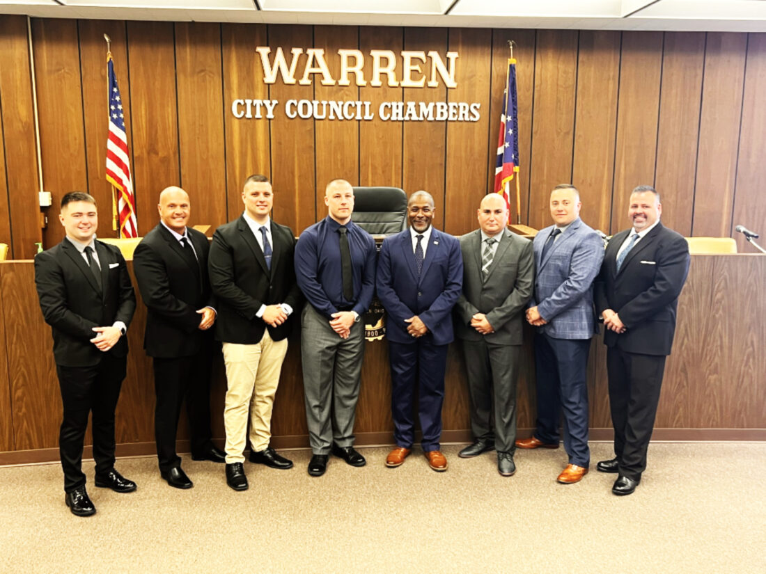 Warren welcomes officers | News, Sports, Jobs - Tribune Chronicle